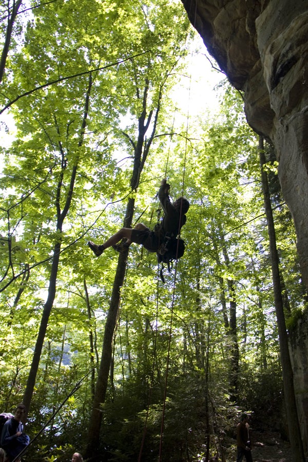 The Special Sandstone in Arkansas - Climbing