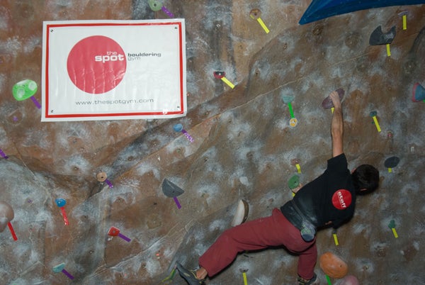 Triple Crown Bouldering at the Stone Fort