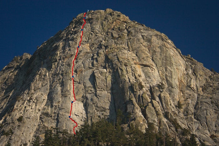 Whodunit (5.9; eight pitches) Tahquitz Rock, California - Climbing