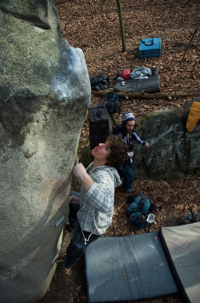 Triple Crown Bouldering at the Stone Fort - Climbing