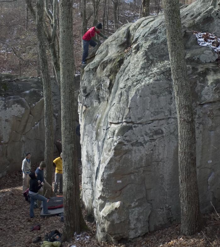 The Stone Fort - 2009 Triple Crown Bouldering Series - Climbing