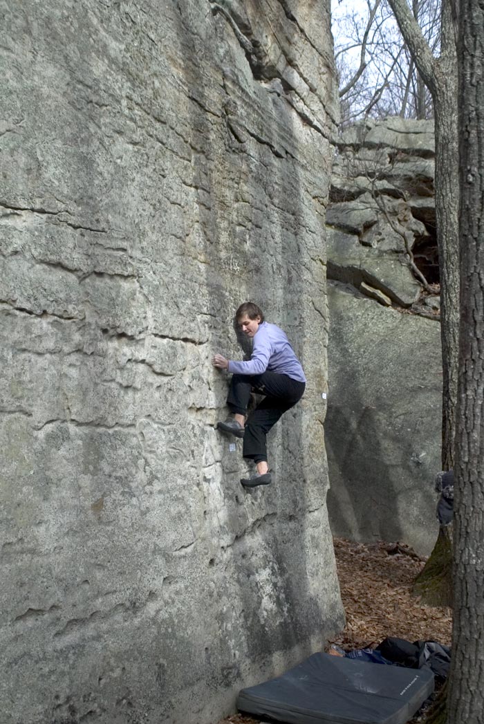 The Stone Fort - 2009 Triple Crown Bouldering Series - Climbing