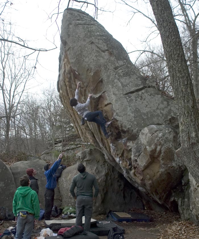The Stone Fort - 2009 Triple Crown Bouldering Series - Climbing