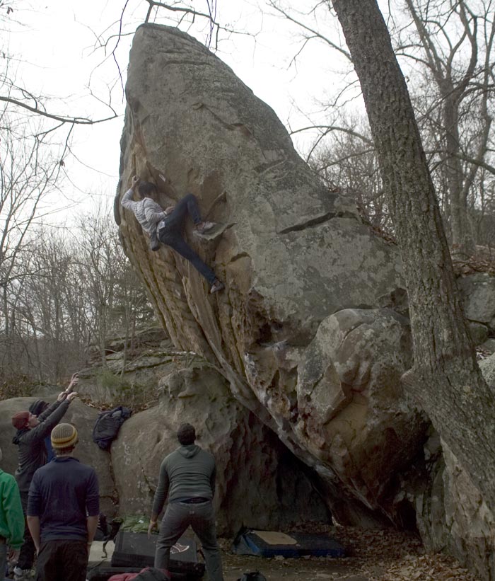 The Stone Fort - 2009 Triple Crown Bouldering Series - Climbing