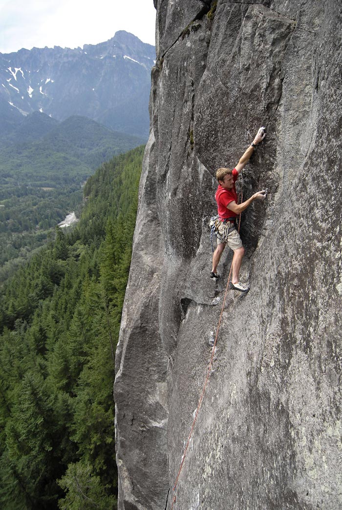 Upper and Lower Town Walls, Index, Washington - Climbing