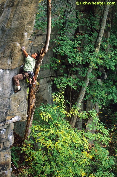 Rich Wheater Eastern Rock - Climbing