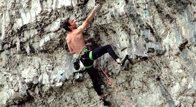 Watch Ben Moon Climb 5.14d at Age 48 - Climbing
