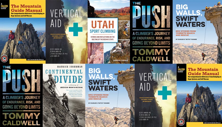 Review: 6 New Rock Climbing Books for 2017