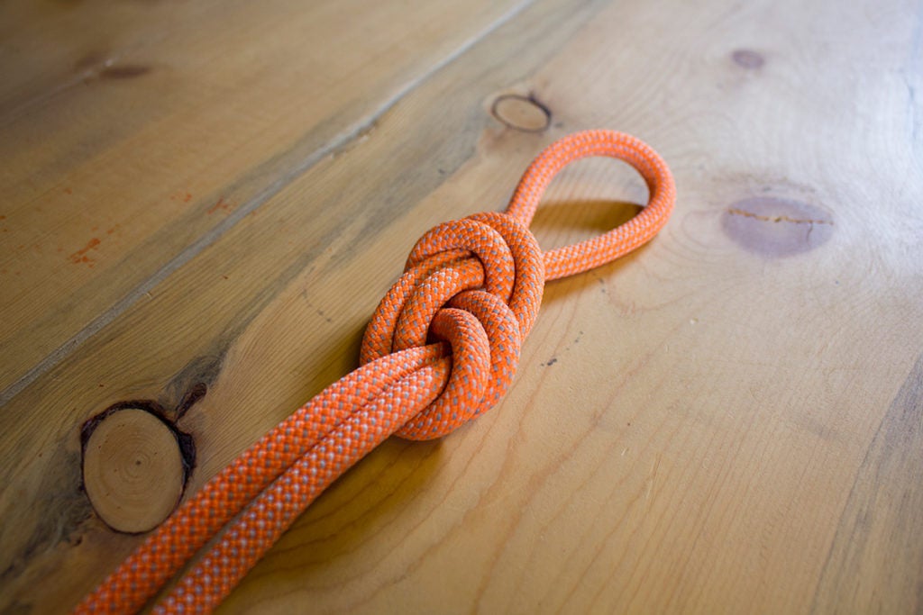 Climbing Knots, The Bowline Or the Figure Eight For Tying In