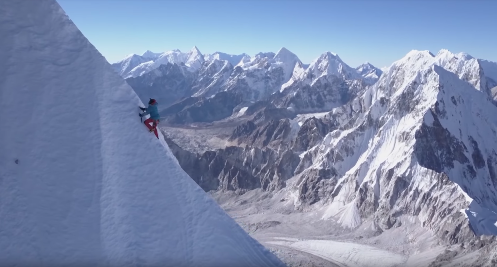 Video: David Lama Makes the First Ascent of Lunag Ri, Solo