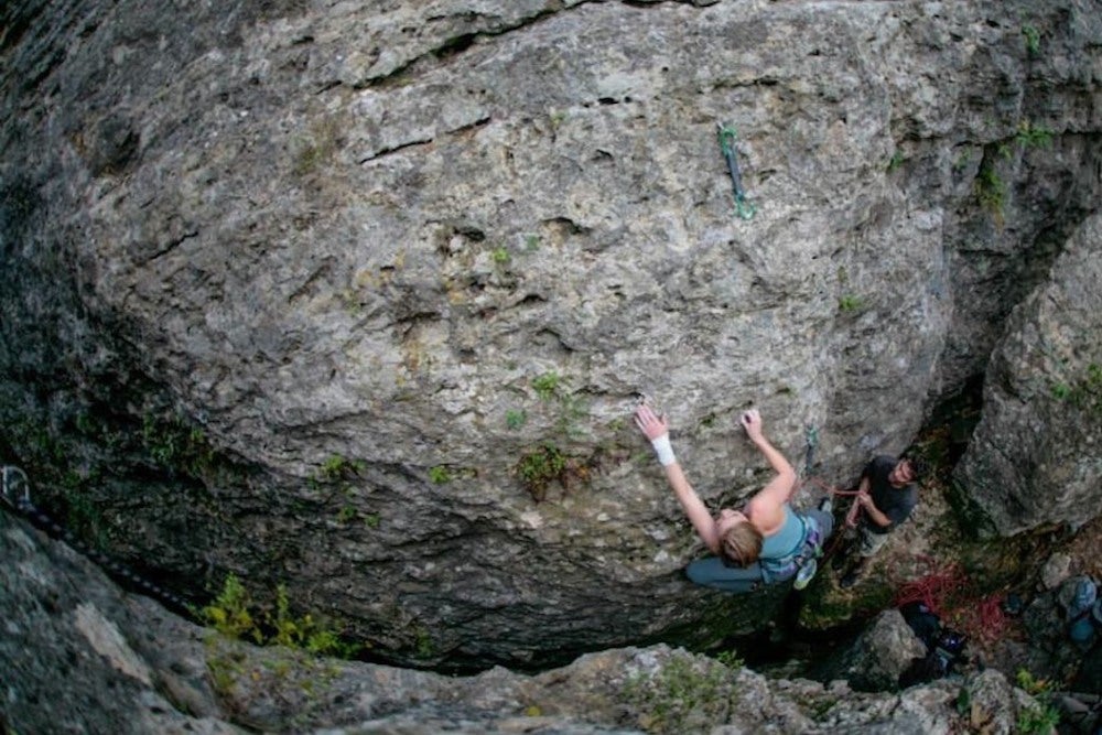 Climbers Acquire Monster Rock Outside Austin, Texas