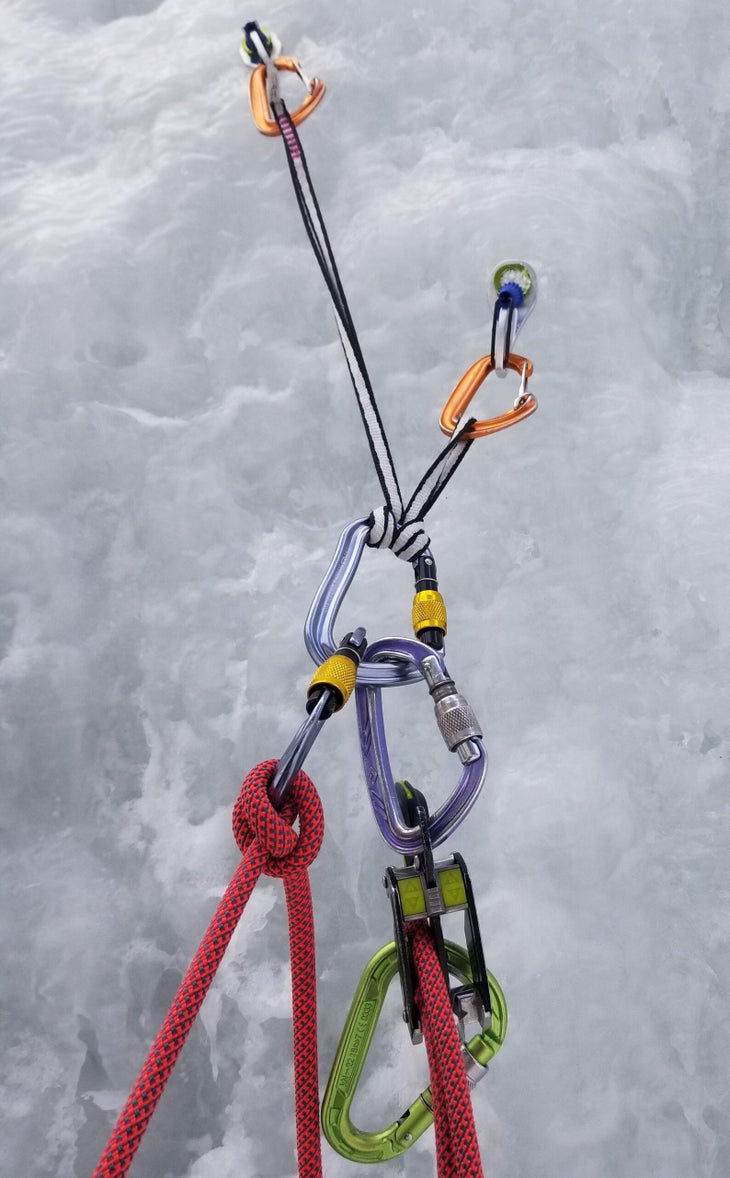 A Simpler Way to Rig Multi-Pitch Anchors - Climbing
