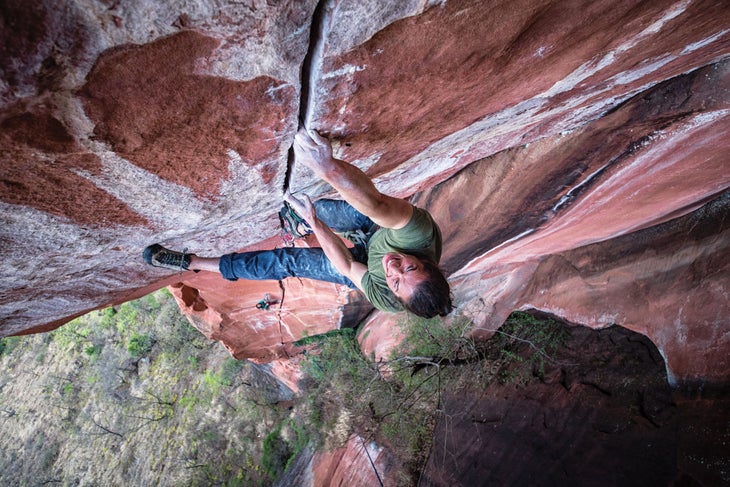 Crack Climbing In Liming, China - Climbing