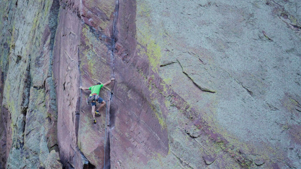 Mythical Speed Barrier Broken On The Naked Edge - Climbing