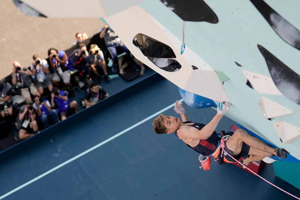 Men's Sport Climbing Semifinal Results Paris Olympics - Climbing